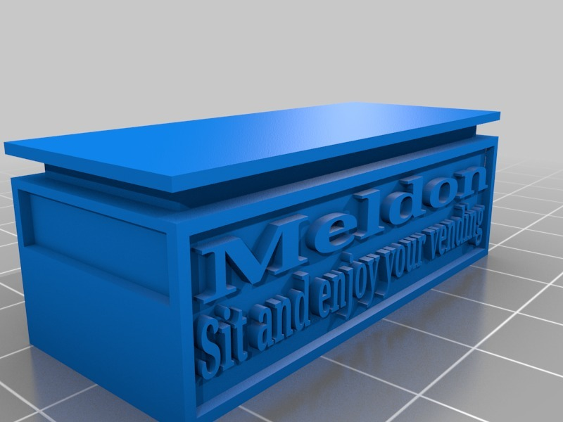 Free 3D file Basic table for vending area 🧸・3D printing model to ...