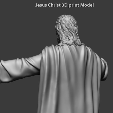 Download 3D printer designs Jesus Christ vol3 statue ・ Cults