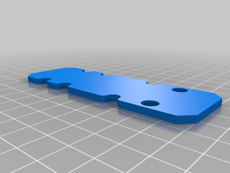 Free 3D file iFlight XL7 7" Bottom battery pad・3D print model to ...