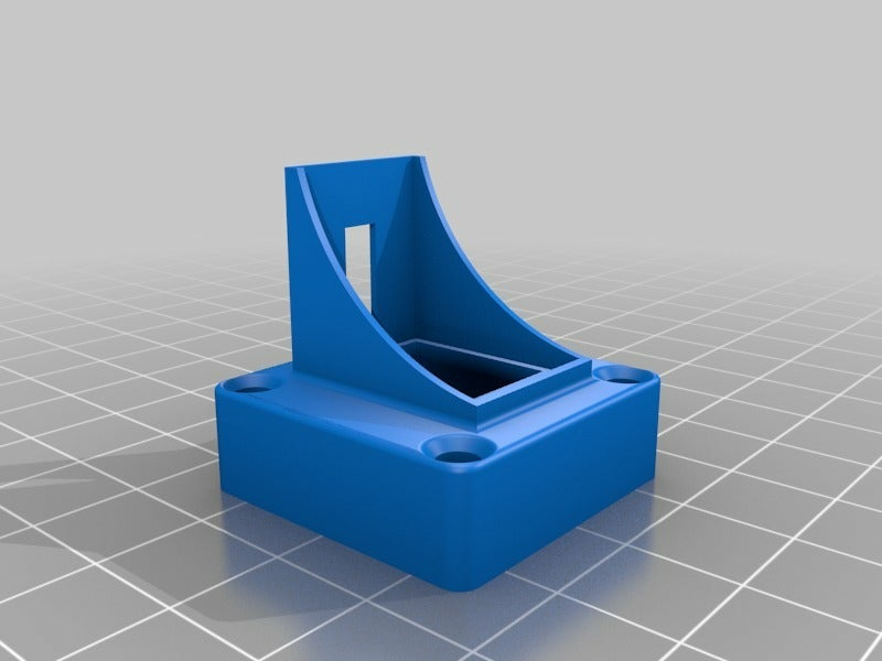 Free STL file Radial fan mount for E3D v6・3D printer design to download ...