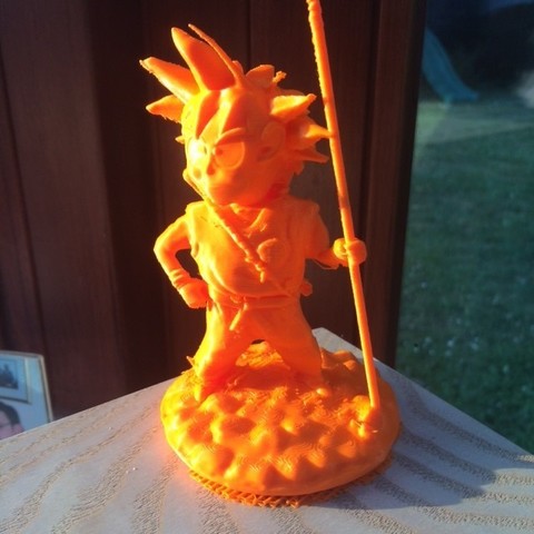 STL file Dragon ball Z・3D printer design to download・Cults