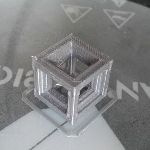 Download free STL Test calibration cube 20x20x20 mm ・ Cults