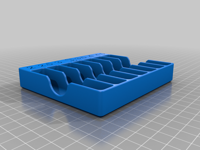 Free STL file Drill bit organisation trays 🧰・Model to download and 3D ...