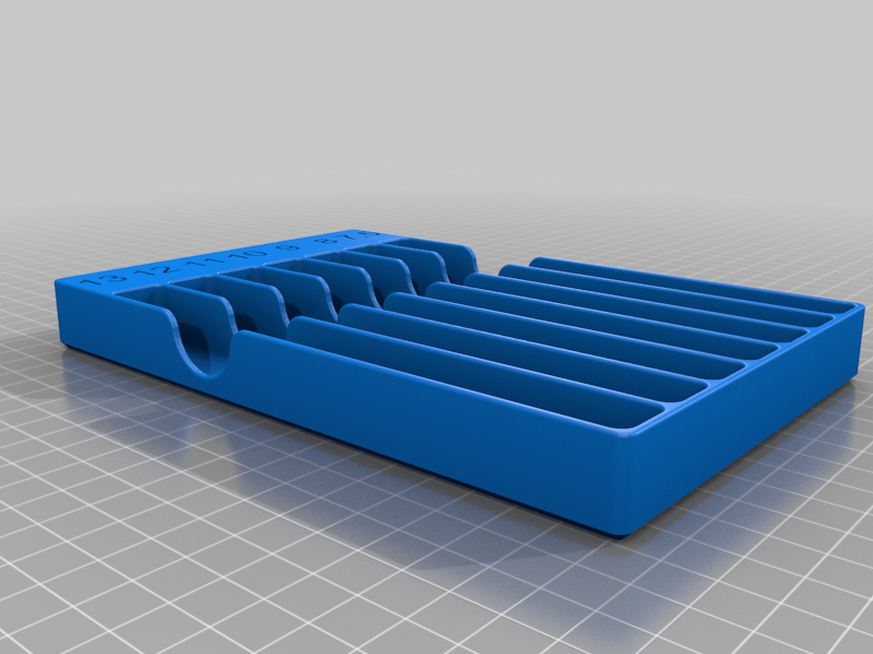 Free STL file Drill bit organisation trays 🧰・Model to download and 3D ...