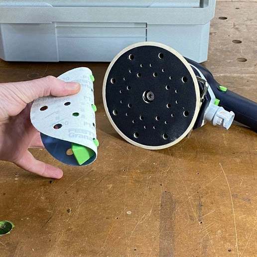 Download free STL file Sanding disk application guides for Festool ...