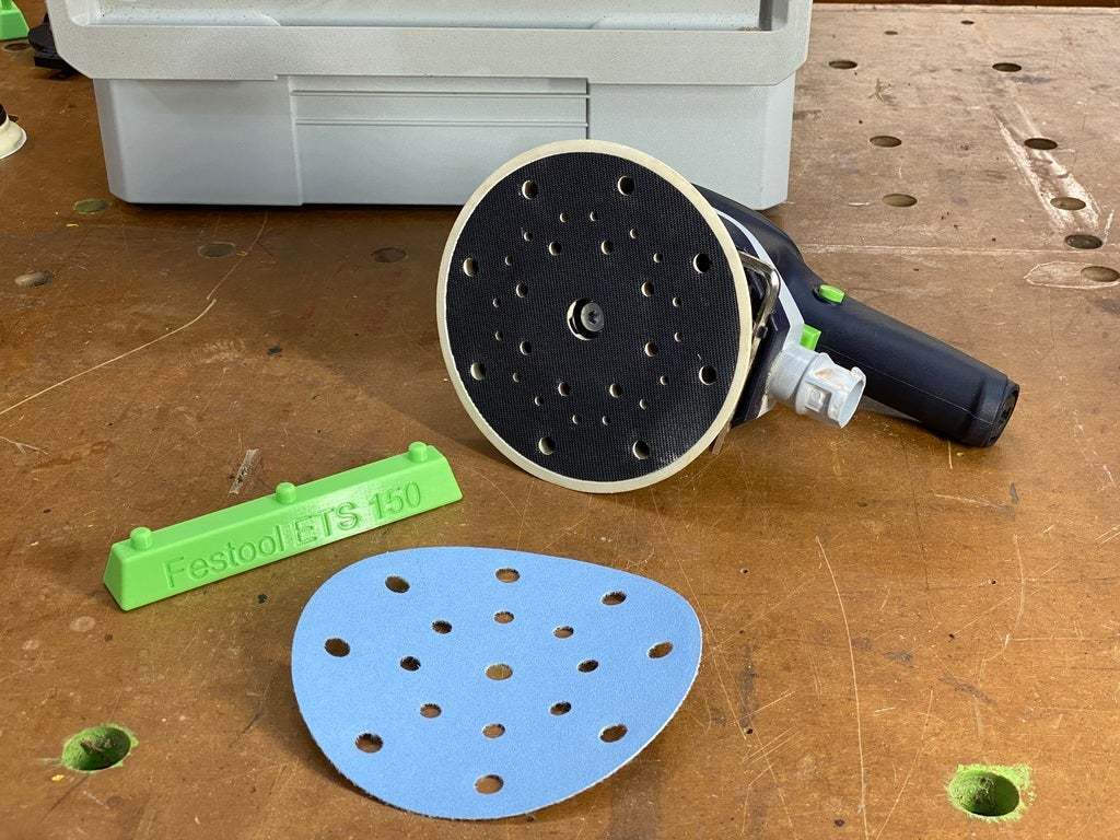 Download free STL file Sanding disk application guides for Festool ...