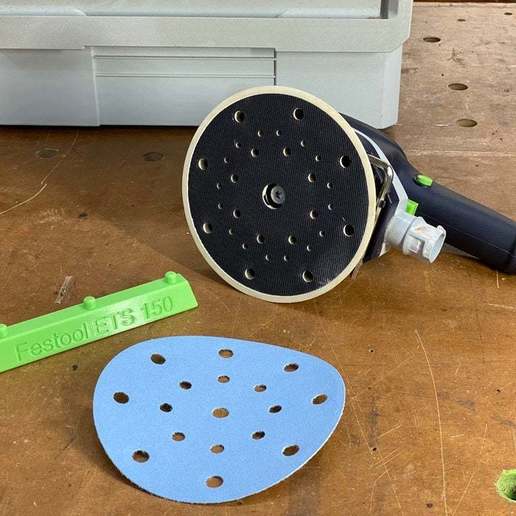 Download free STL file Sanding disk application guides for Festool ...
