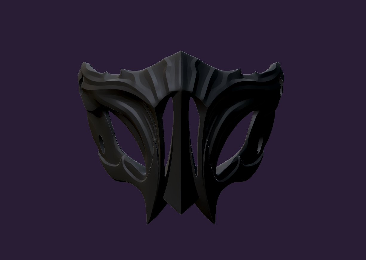 OBJ file Ninja Mask・3D printing template to download・Cults