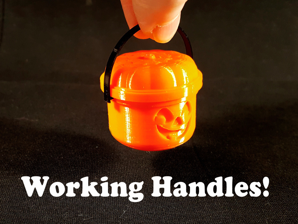 Free 3D file Mini Halloween McBuckets 🎃・3D printable model to download ...