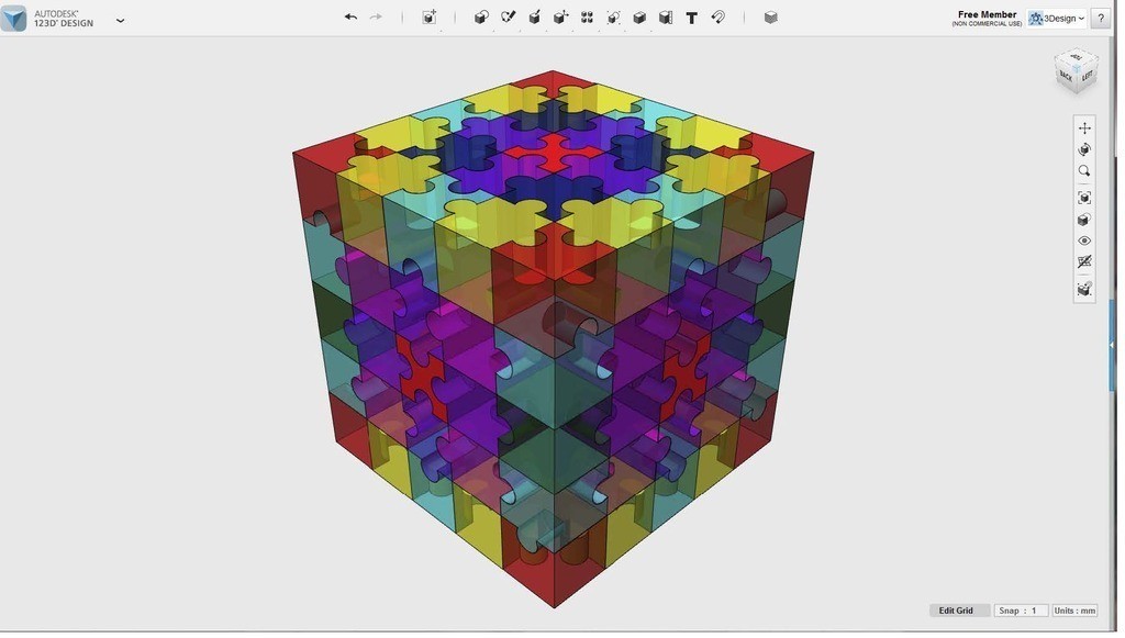 Free STL file puzzle_cube #MakerEdChallenge・Model to download and 3D ...