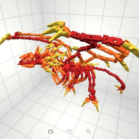 Download free STL file Flame Dragon • 3D print model ・ Cults