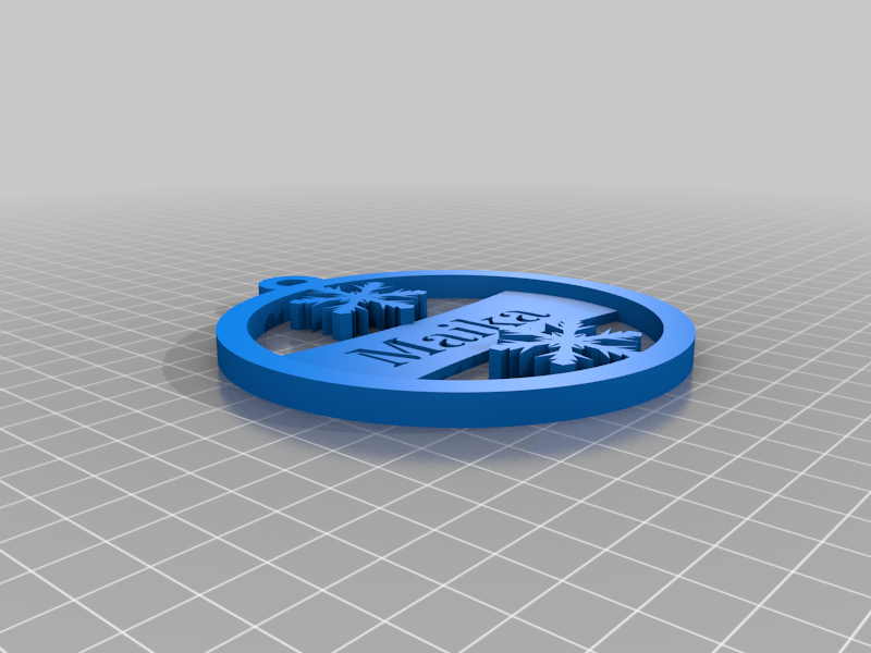 Free 3D file maika snow christmas・3D printer design to download・Cults