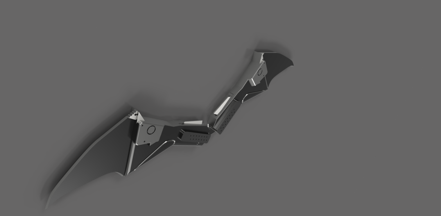 STL-Datei The Batman Chest Emblem Logo Cosplay・3D-druckbares Modell zum ...