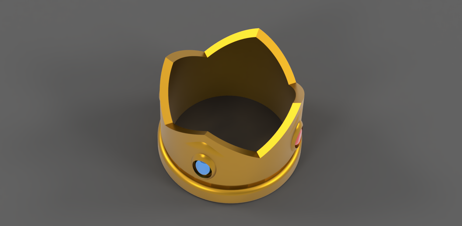 Free 3D file Gold Prince/Princess Crown・3D printable object to download ...