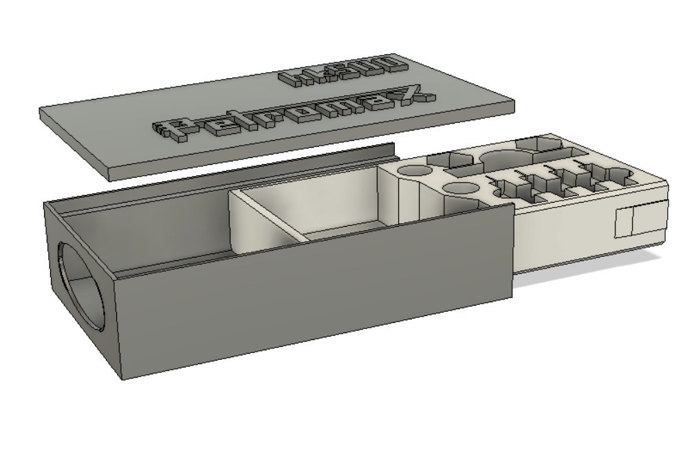 Fichier 3D gratuit La boîte de pièces détachées pour les lanternes ...