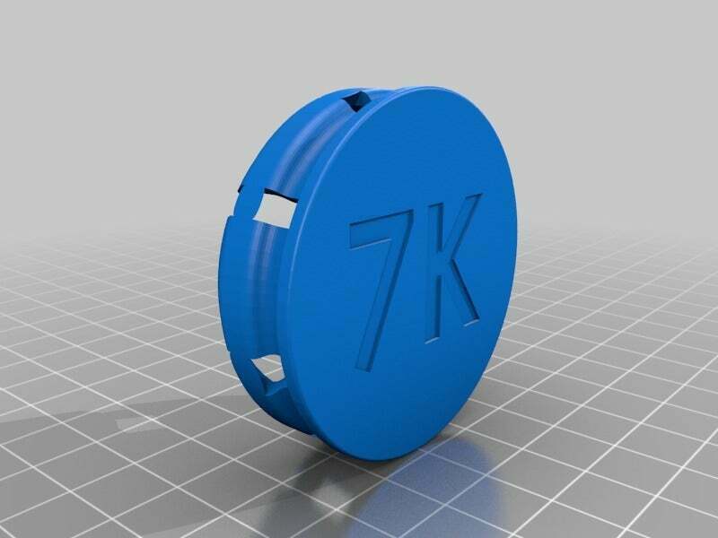 Free STL file Wheel cap Ford・3D printer design to download・Cults