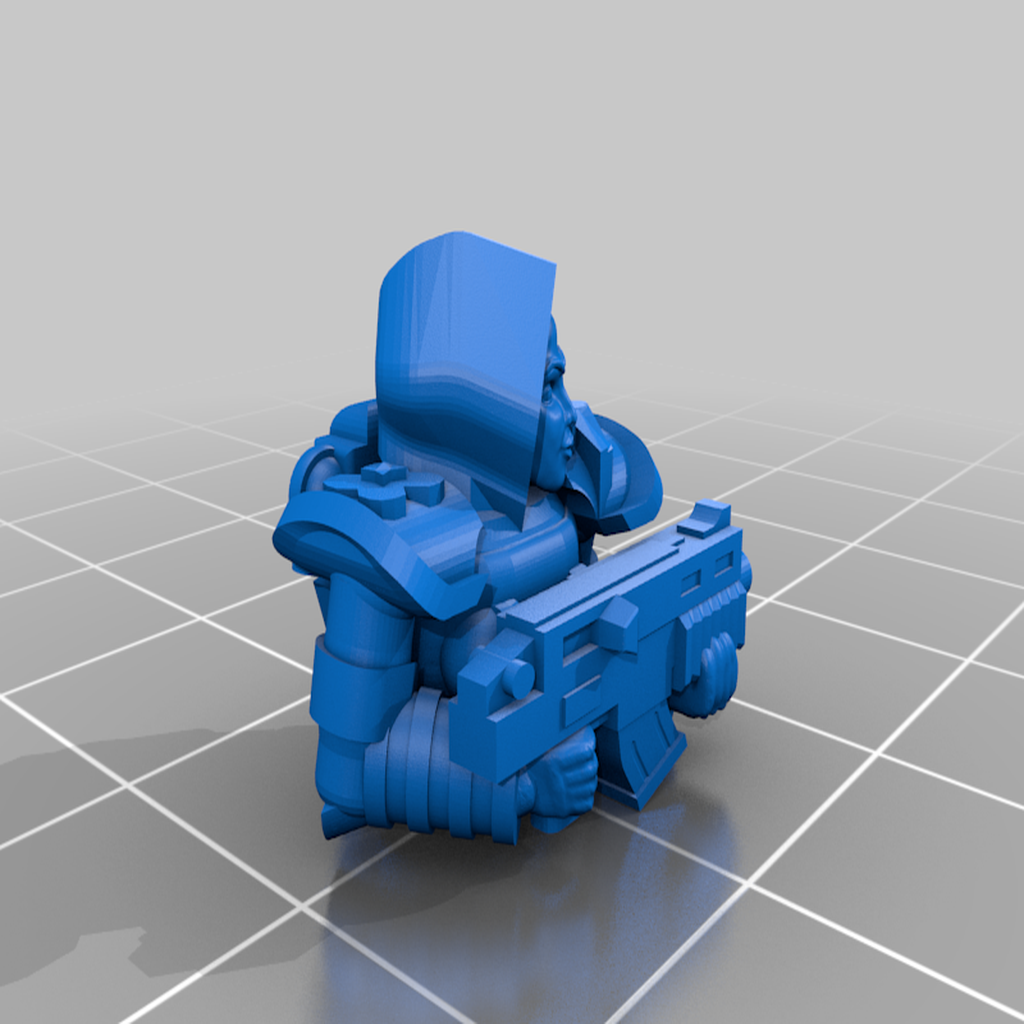 Free STL file Battle Nun Set 👫・3D printing model to download・Cults