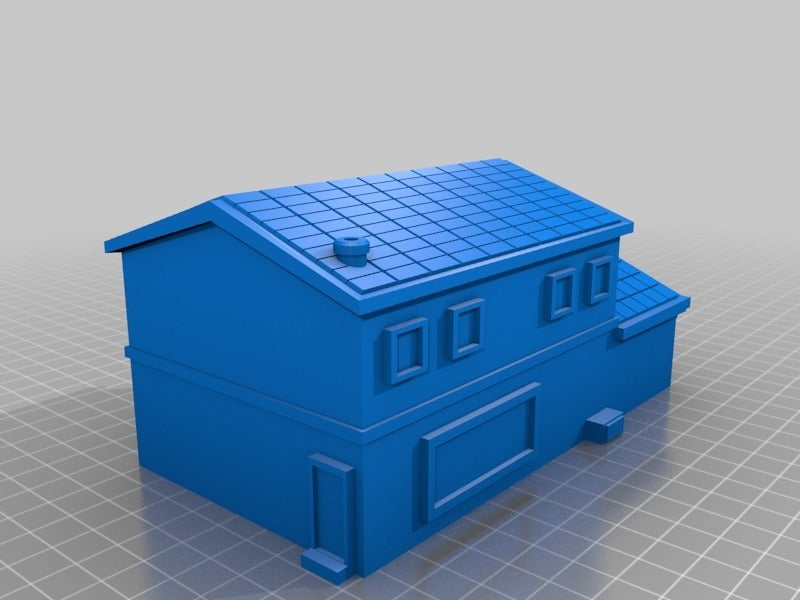 Free STL file 1/100 scale (15mm) low detail Buildings 🏘️・3D print ...