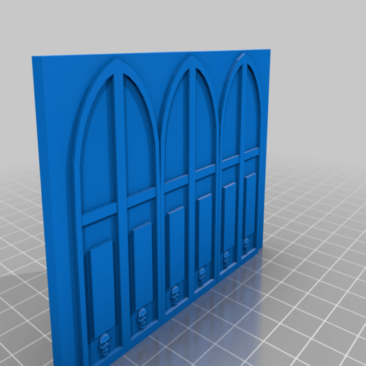 Download free 3D printing models W.I.P Gothic and Tech Walls ・ Cults