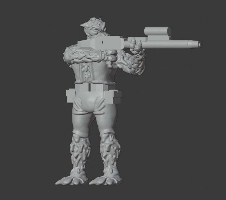 Free STL file Lizard Man 🦎・3D printable object to download・Cults