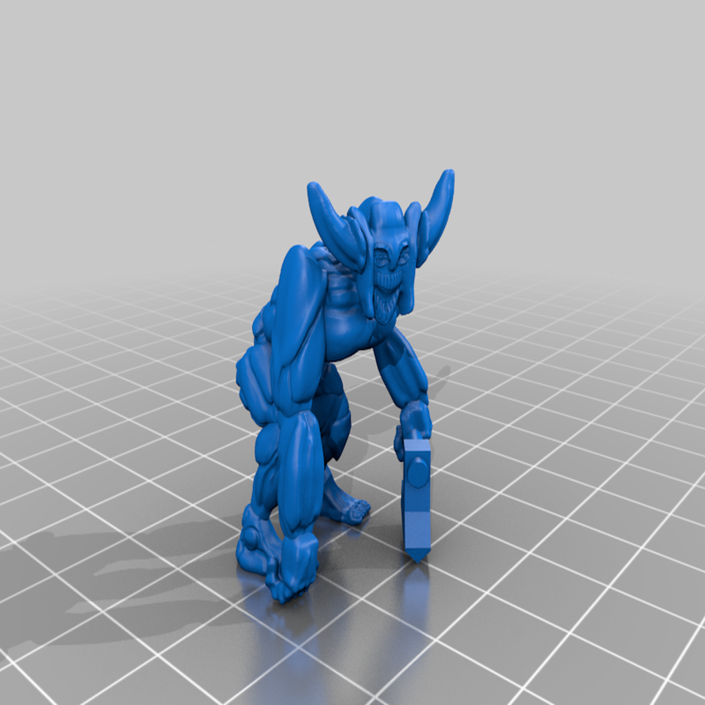 Free STL file Monkey Demon・3D printing design to download・Cults