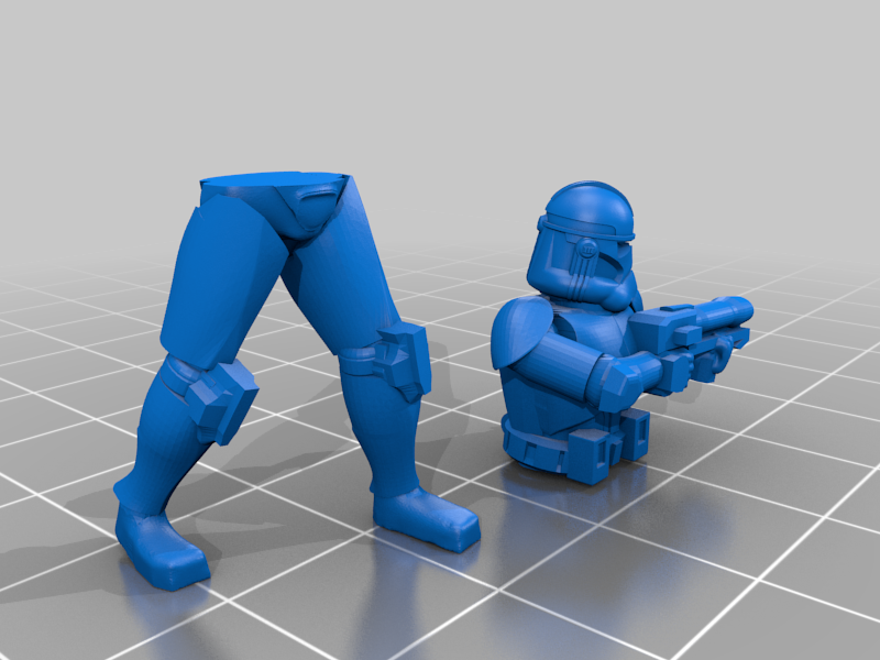 Free STL file Extra GMO Troopers Level 2・3D print object to download・Cults