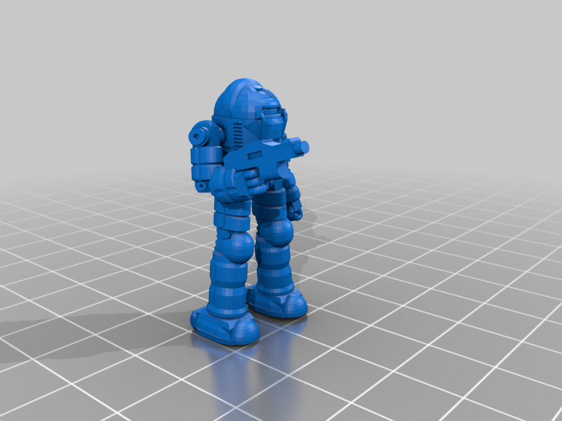 Free STL file OGRE Mecha Defense Suit (4 Poses)・3D printing model to ...