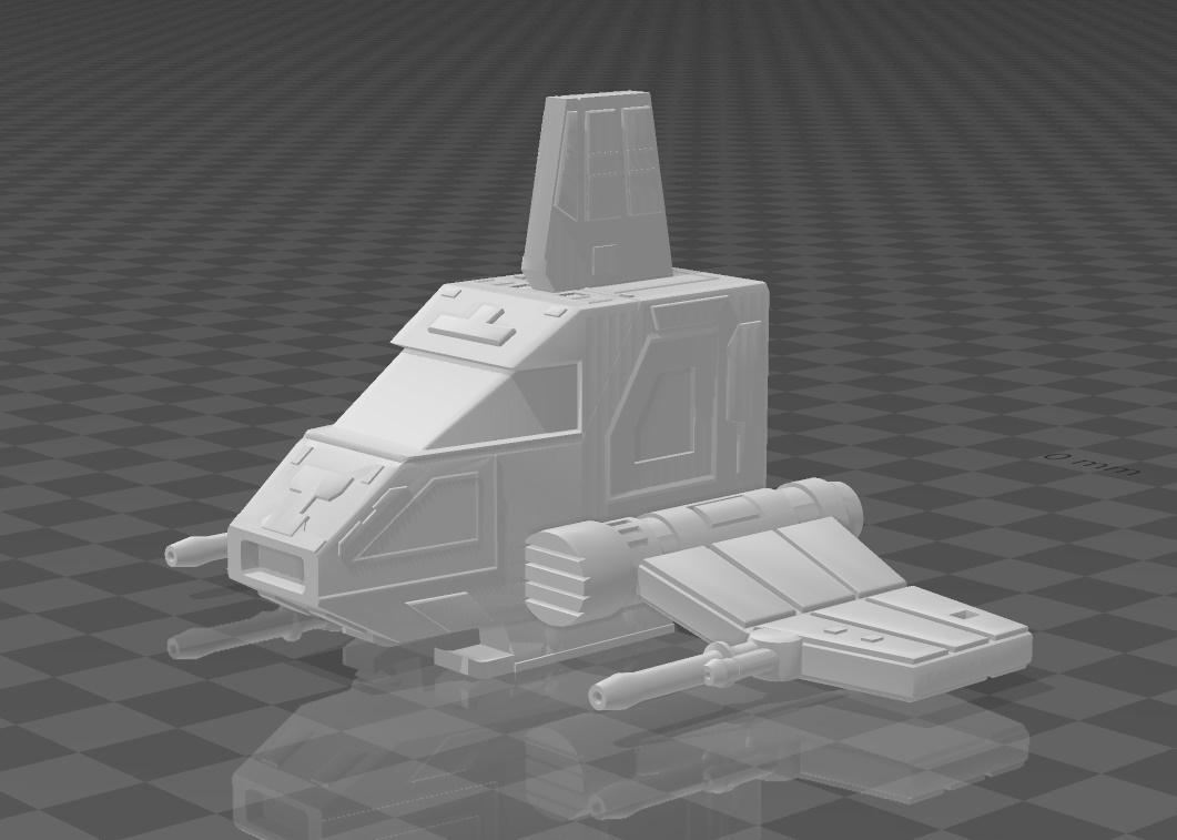 Free STL file ISP-6 Mini Rig Star Wars Legion Scale ⭐・3D printer model ...