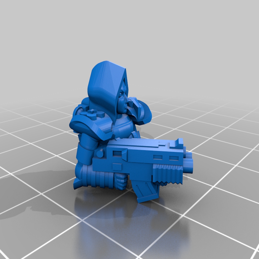 Free STL file Battle Nun Set 👫・3D printing model to download・Cults
