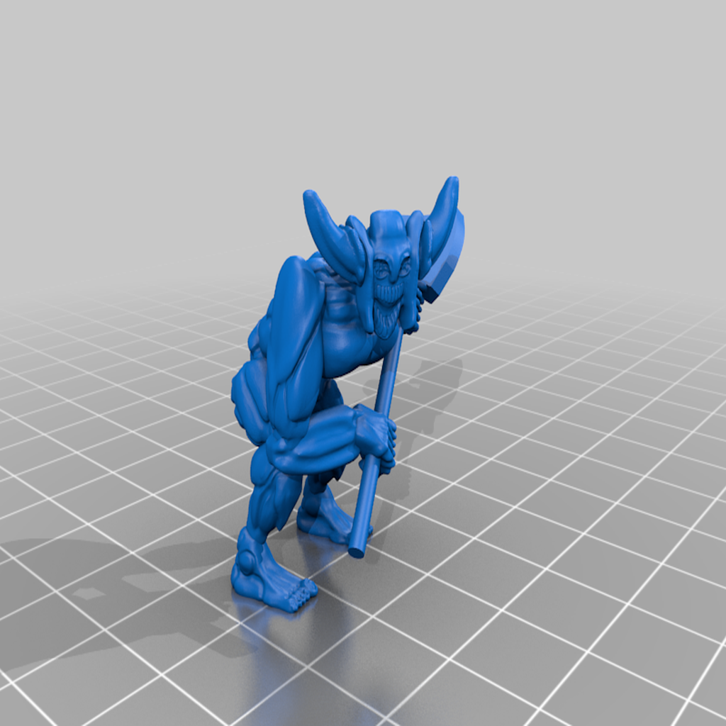 Free STL file Monkey Demon・3D printing design to download・Cults