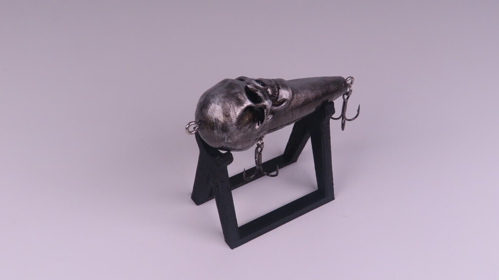 STL file fishing Lure - skull lure - good action・3D printing template ...