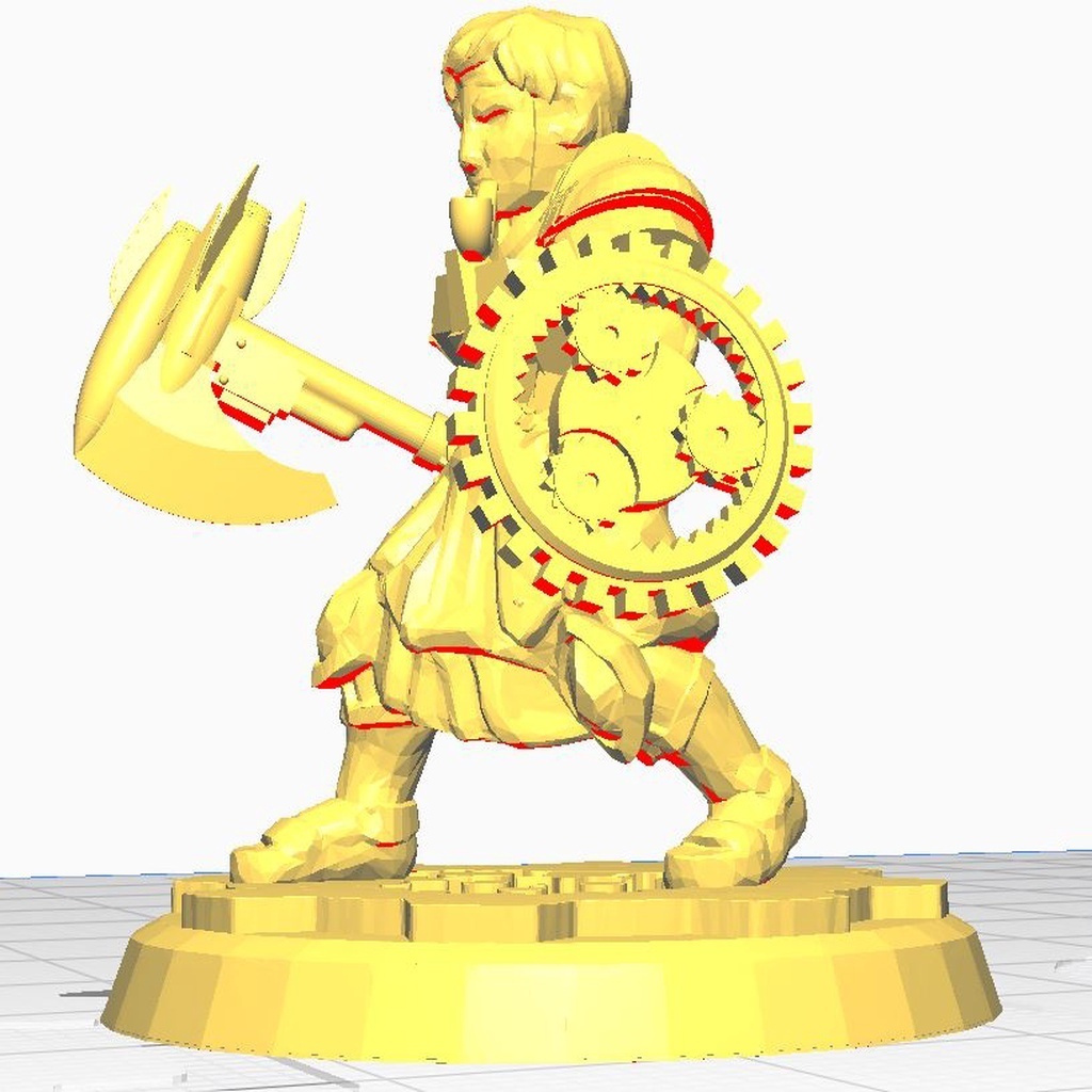 Free 3D file Gimble Cog ( Steampunk Gnome )・3D printer design to ...