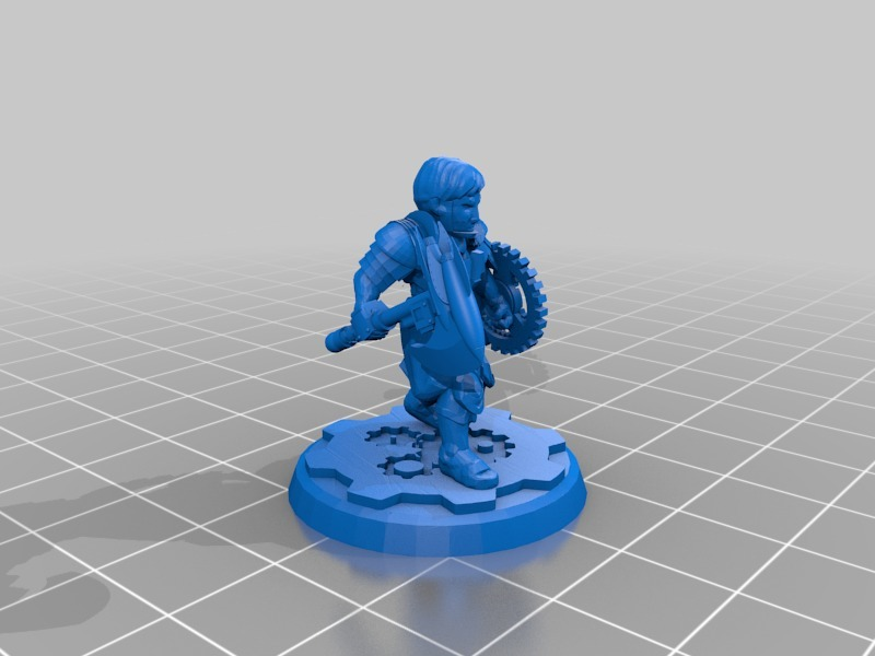 Free 3D file Gimble Cog ( Steampunk Gnome )・3D printer design to ...