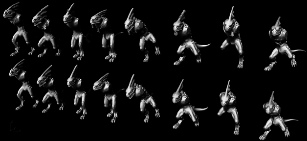 Free STL file Saurian Skink Warriors ⚔️・3D print design to download・Cults