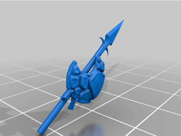 Download free STL file Saurian Skinks - Shield-Javelin • 3D print ...