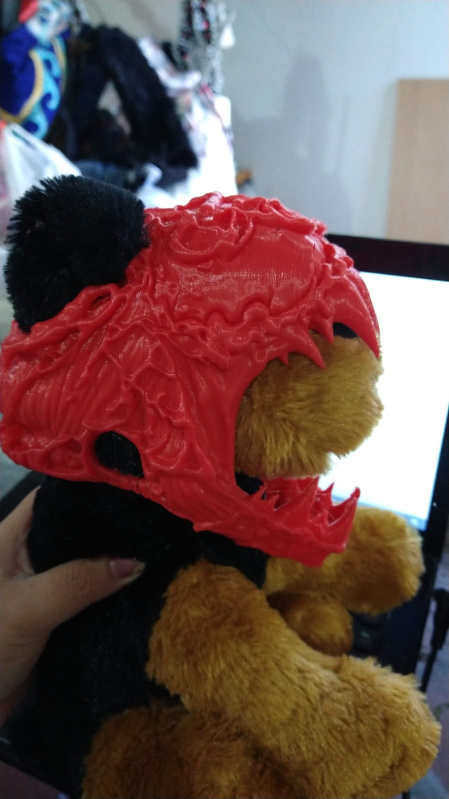 Распечатать в 3D работу CARNAGE CAT - Шлем・Cults