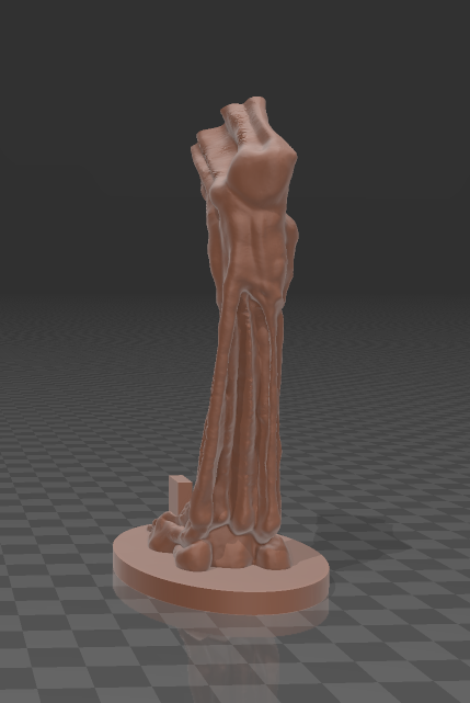 OBJ file Scan - dog muscular system - paws - paws - paws 🩻・3D printable ...