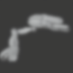 Download free OBJ file Doom Slayer (Doom eternal) Shoulder weapon • 3D ...