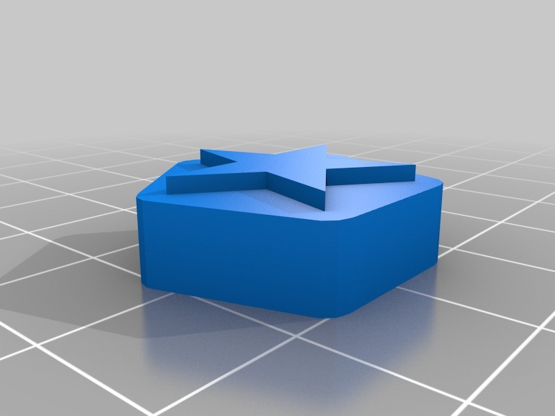Free 3D file Star Stamp ⭐・3D printable design to download・Cults