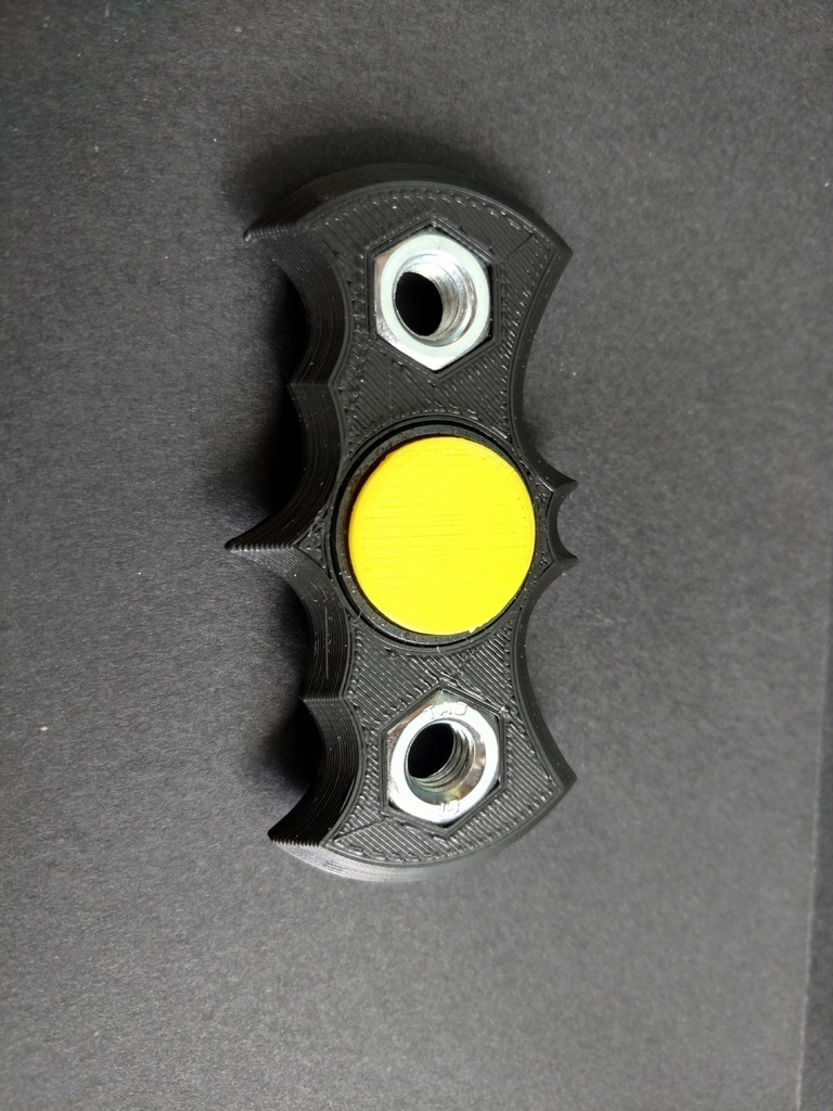 Free 3D file Batman Fidget Spinner with Imperial Hex Nuts 👌・3D ...