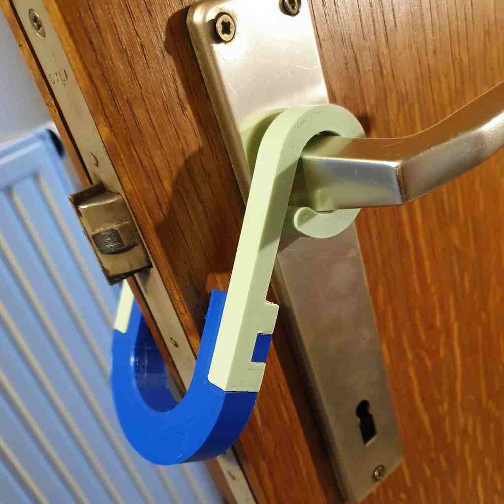 Free 3D file Removable door blocker 🚪・3D printer model to download・Cults