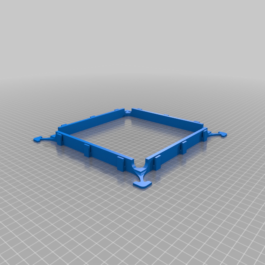 Archivo STL gratis Litofano con marco RIBBA de IKEA e iluminación por ...