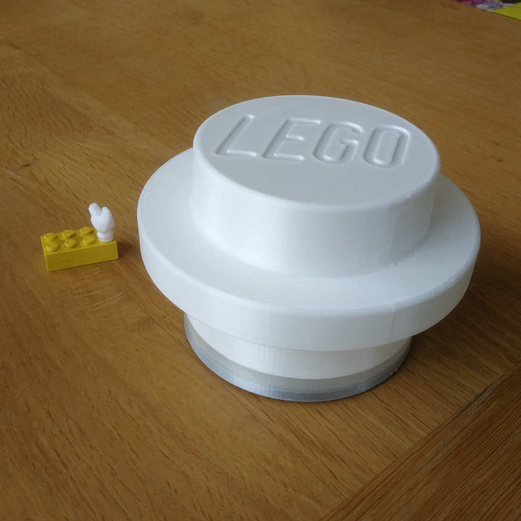 Free STL file Led lamp - Lego stud 🔦・3D printable design to download・Cults