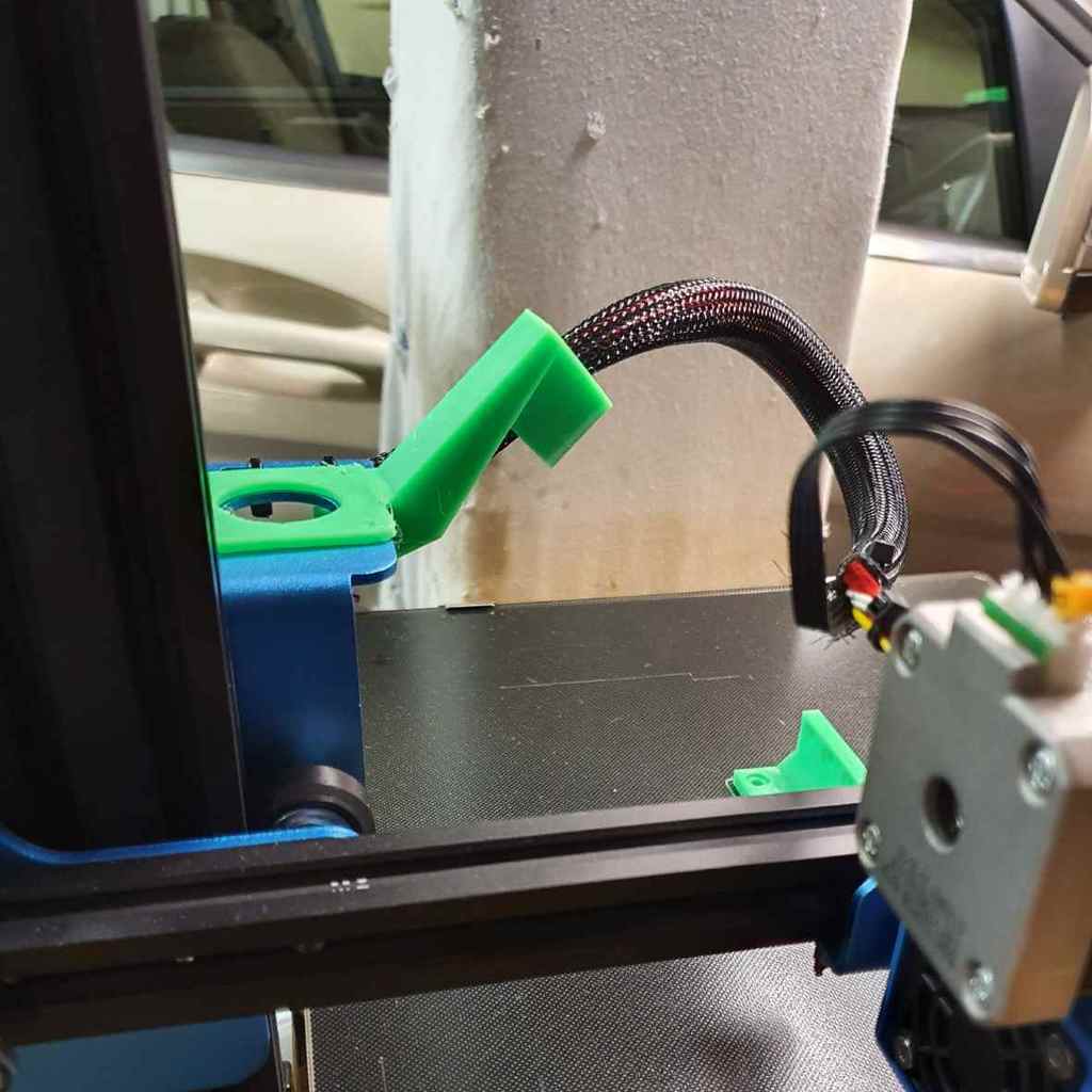 Fichier STL gratuit CR10 V3 - support de câbles électriques à 45・Modèle ...