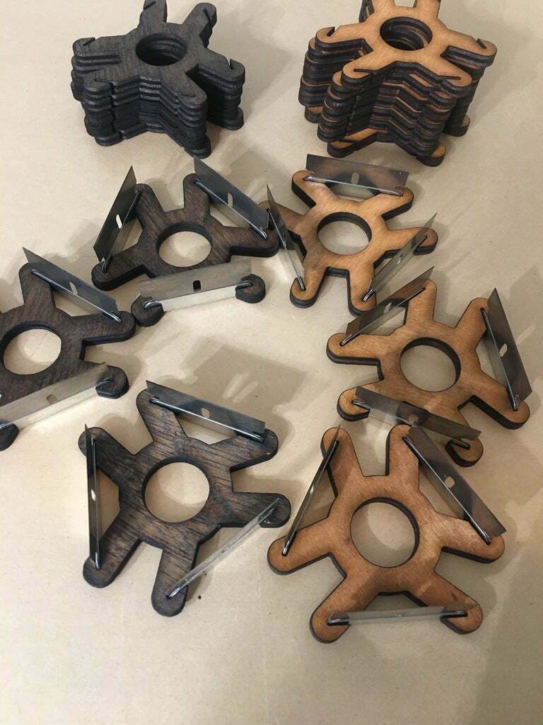 Free 3D file Lazor Blade derivative 👽・3D printer model to download・Cults