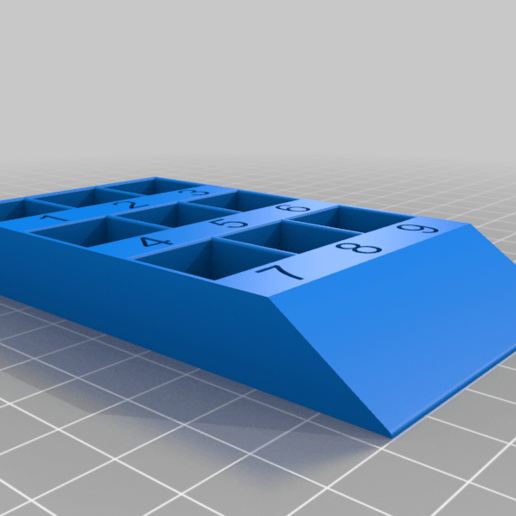 Download STL file DnD Spell Tracker Tag Name • 3D printer template ・ Cults