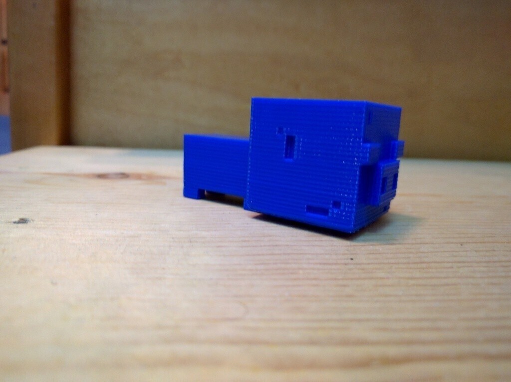 Free OBJ file Minecraft Baby Pig・Model to download and 3D print・Cults