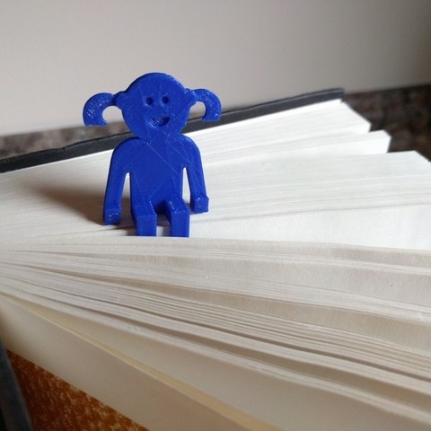 Download free STL file Bookmark Men • 3D printing model ・ Cults