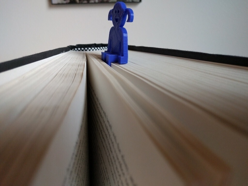 Free STL file Bookmark Men 🔖・3D print design to download・Cults