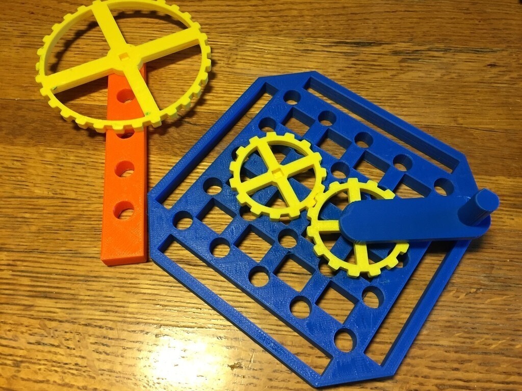 Free STL file Gear Education Set ⚙️・3D printer model to download・Cults